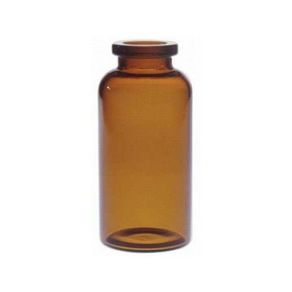 30mL Amber Serum Vials, 30x86mm, Ream of 144