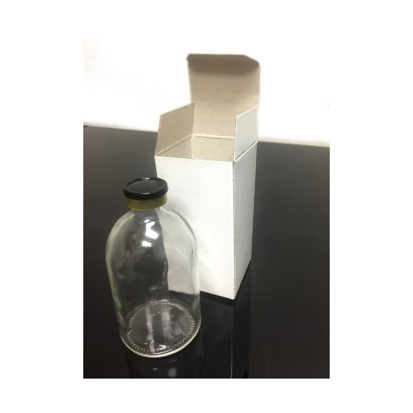 100mL white vial boxes for Serum Vials
