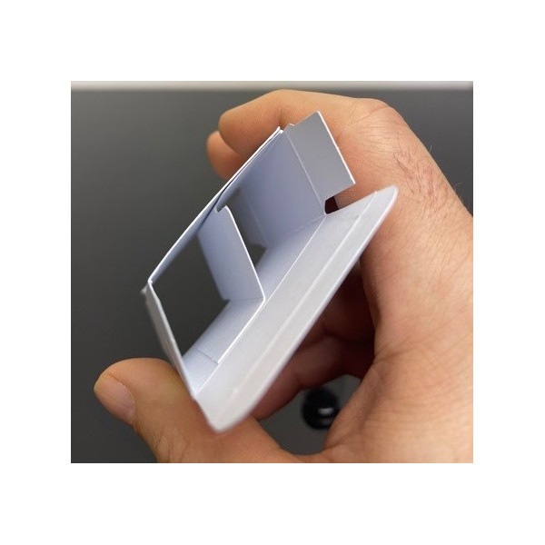 White 5ml 10ml Vial Boxes - Double Barrel