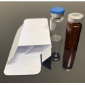 White 5ml 10ml Vial Boxes - Double Barrel