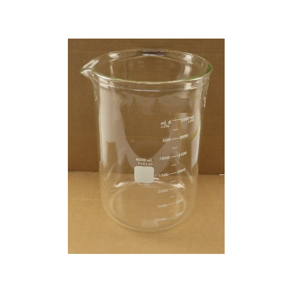 4000ml Heavy Duty Beaker, Pyrex 1003-4L