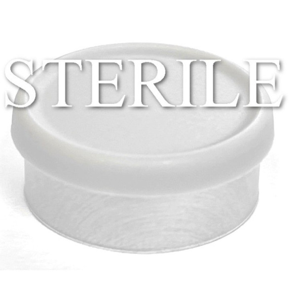 STERILE 20mm Misty Gray Matte Flip Cap Vial Seals Packaging