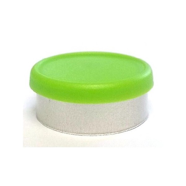 20mm Willow Green MATTE Flip Off Cap Vial Seals WEST PHARMACEUTICALS