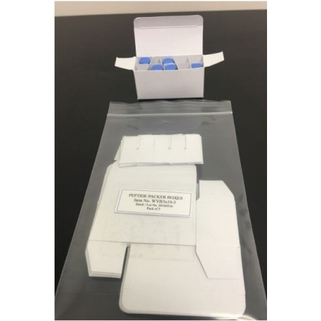 Peptide Packer Vial Boxes
