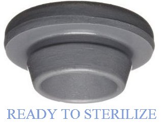 Vial Stoppers – Pre Washed Ready for Sterilization | IVPACKS Serum Vial ...